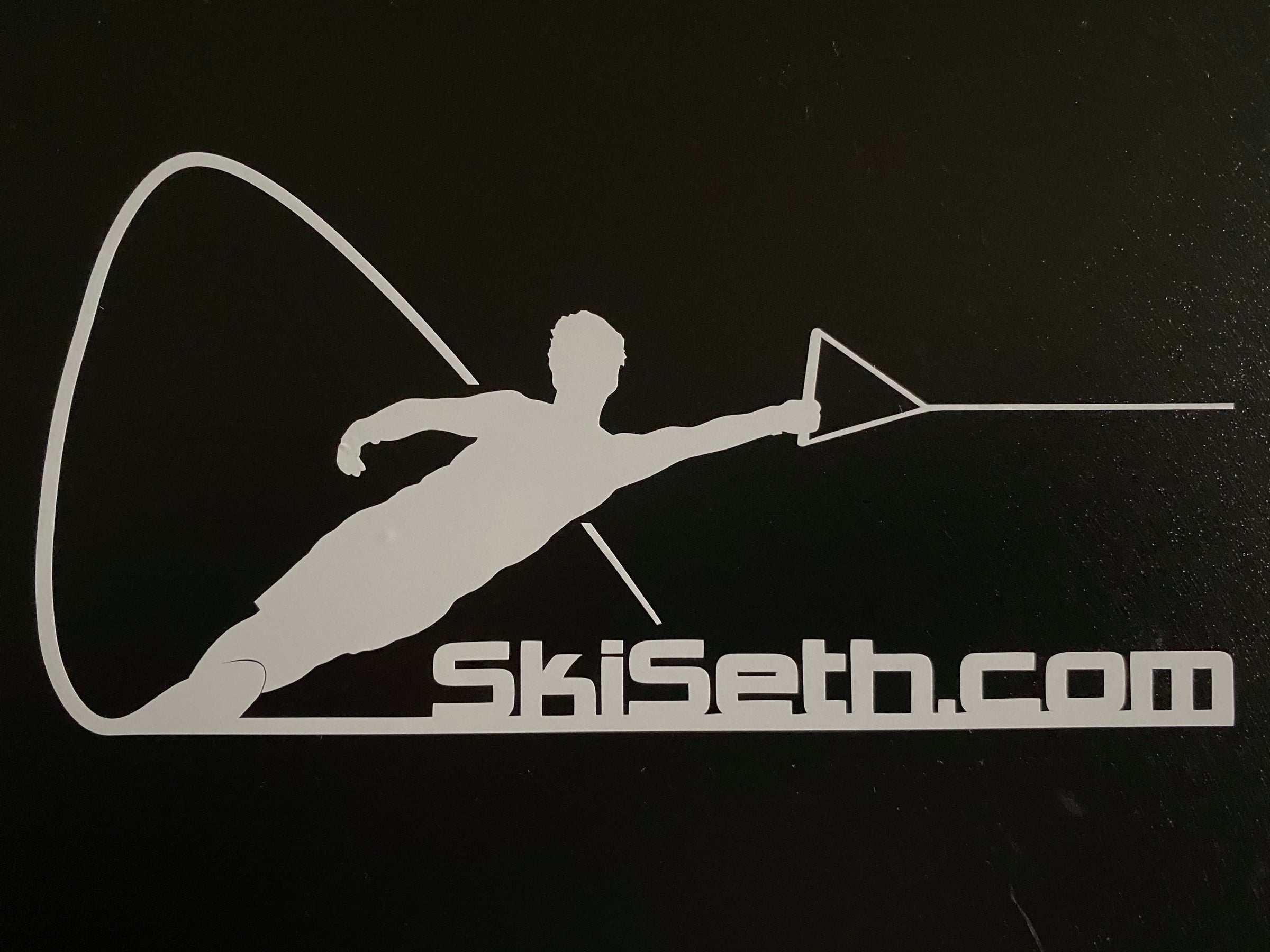 Water Skier Decal
